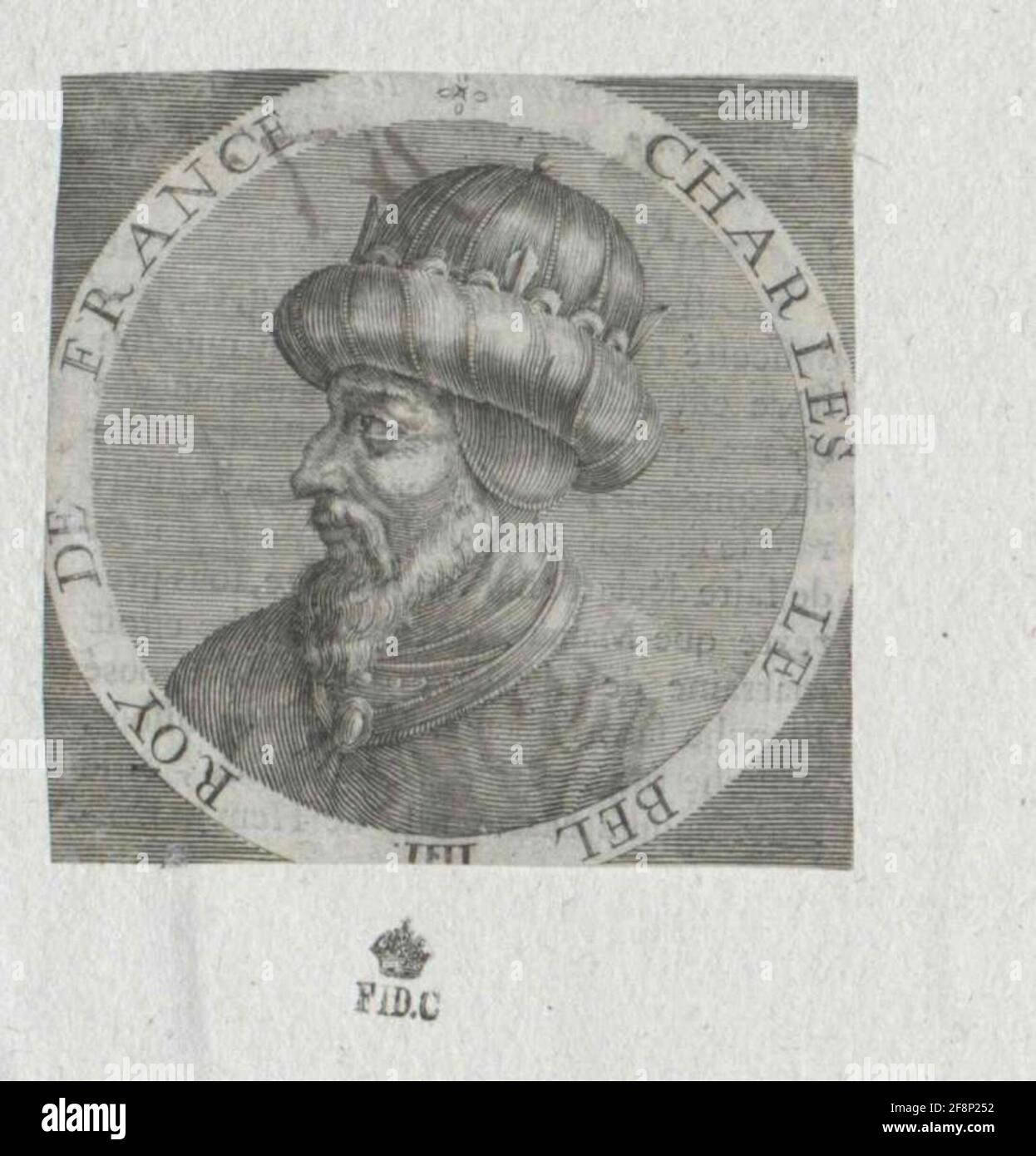 Karl IV. The beautiful, king of France Stock Photo - Alamy