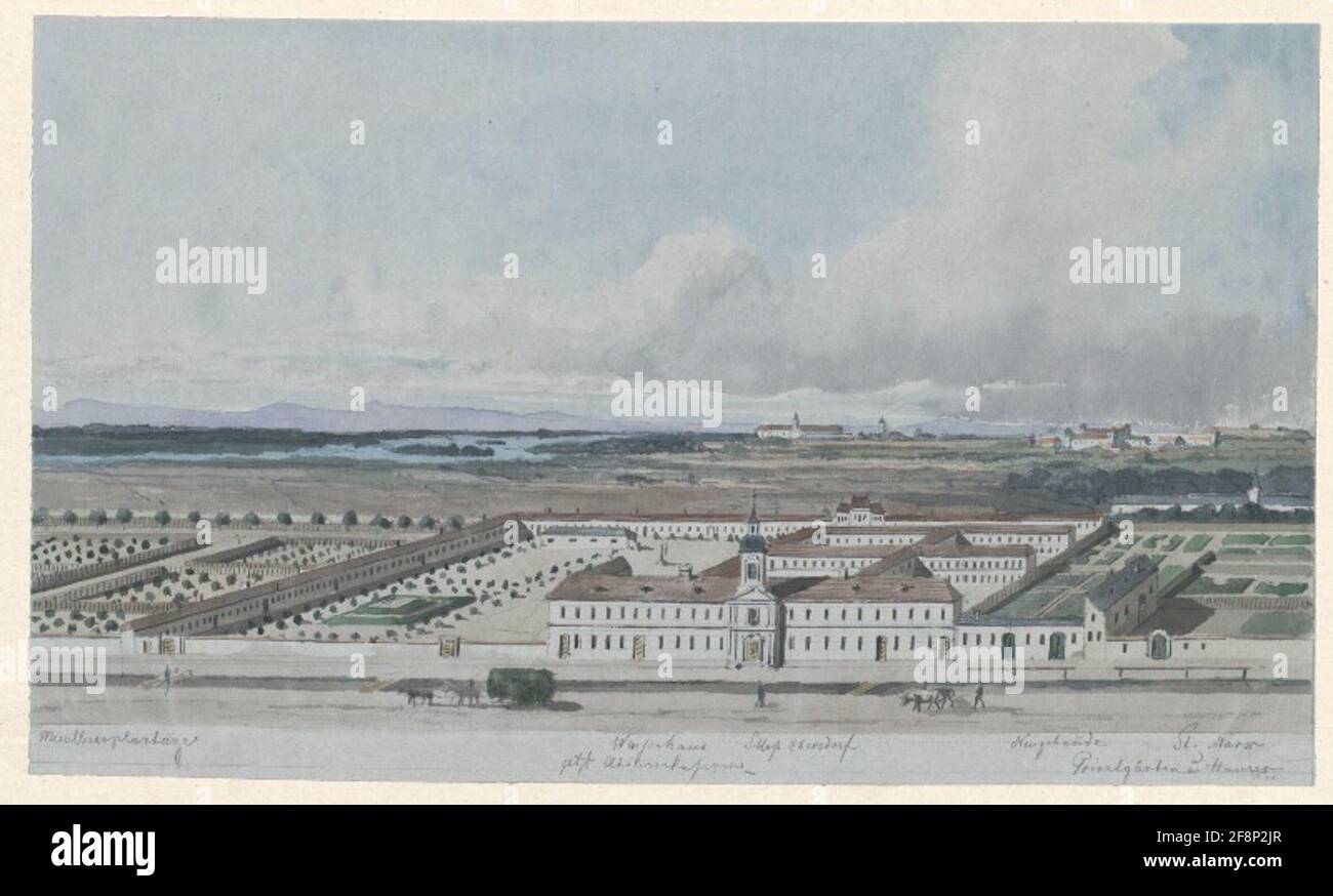 Mulberry Plantation - Orphanage now Artillerykaserne - Castle Ebersdorf ...