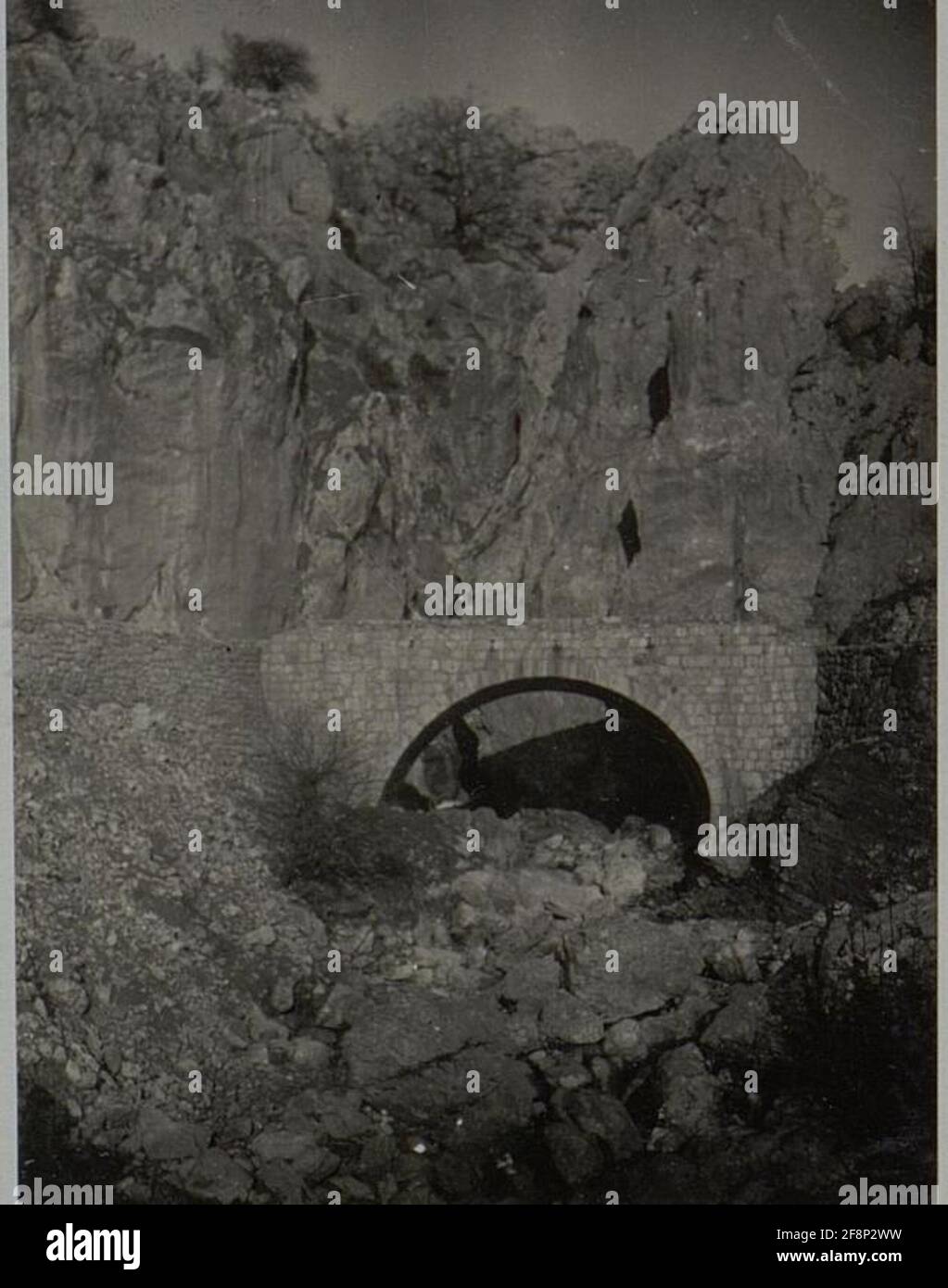 Bocche di Cattaro. Recorded in March 1916 Stock Photo - Alamy