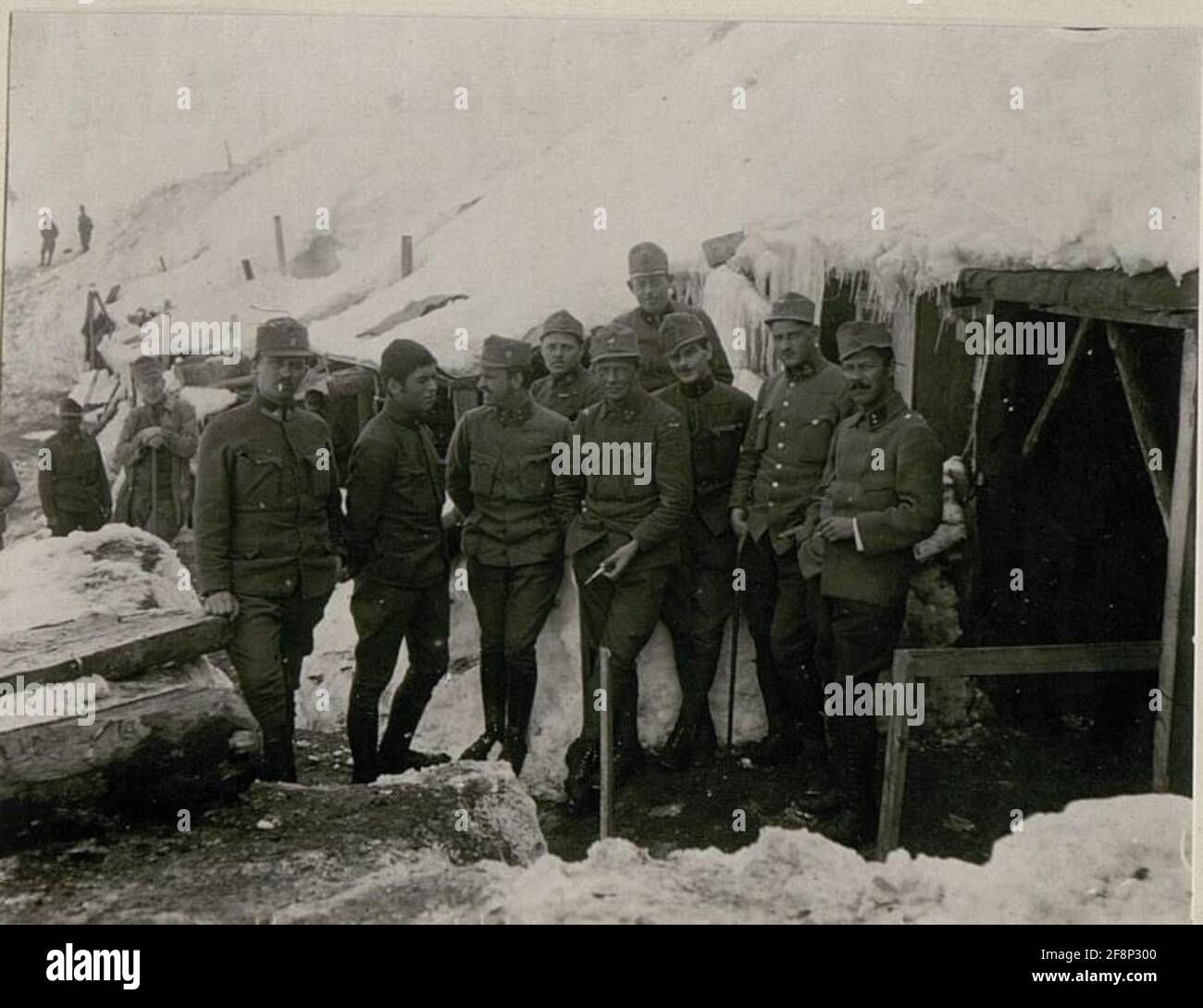 Battalion Commando on the Pasubio plate Stock Photo - Alamy