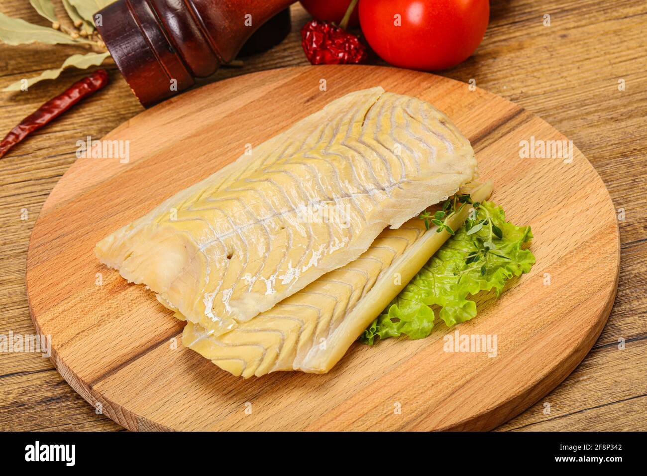 Raw cod fish fillet for cooking Stock Photo - Alamy