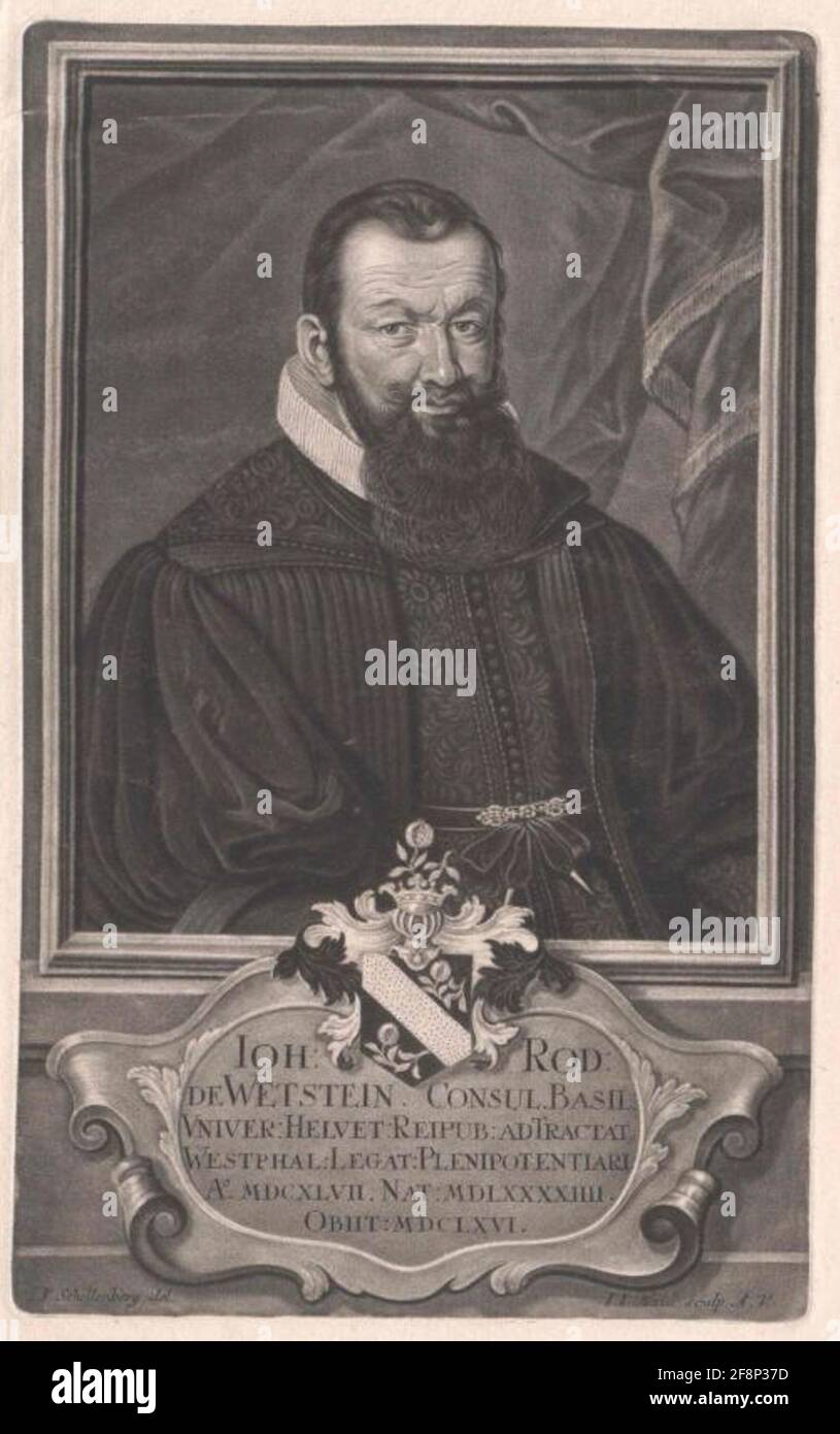 Wettstein, Johann Rudolf Stock Photo - Alamy
