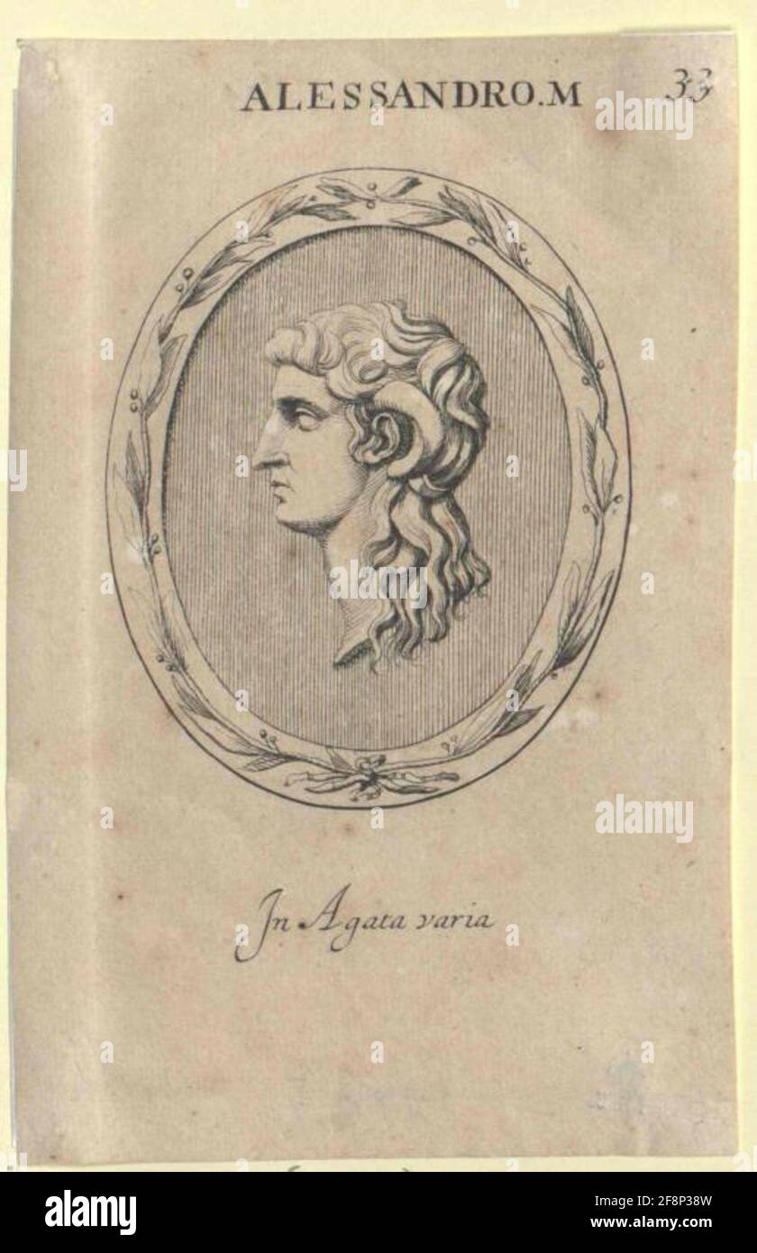 Alexander the Great, King of Macedonia Stock Photo - Alamy