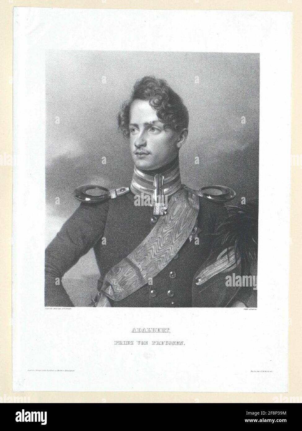 Adalbert, Prince of Prussia Stock Photo - Alamy