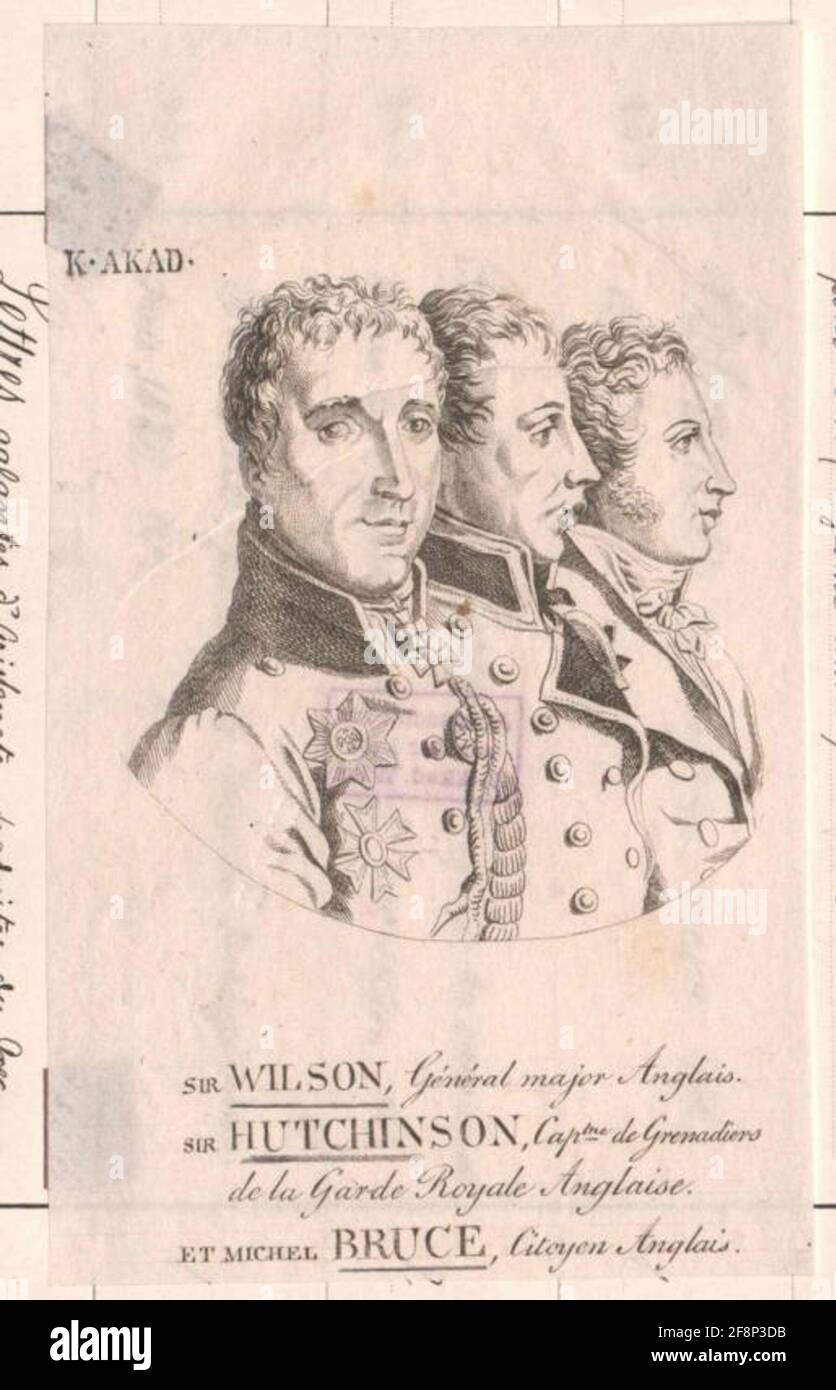 Wilson, Sir Robert Thomas A Stock Photo - Alamy