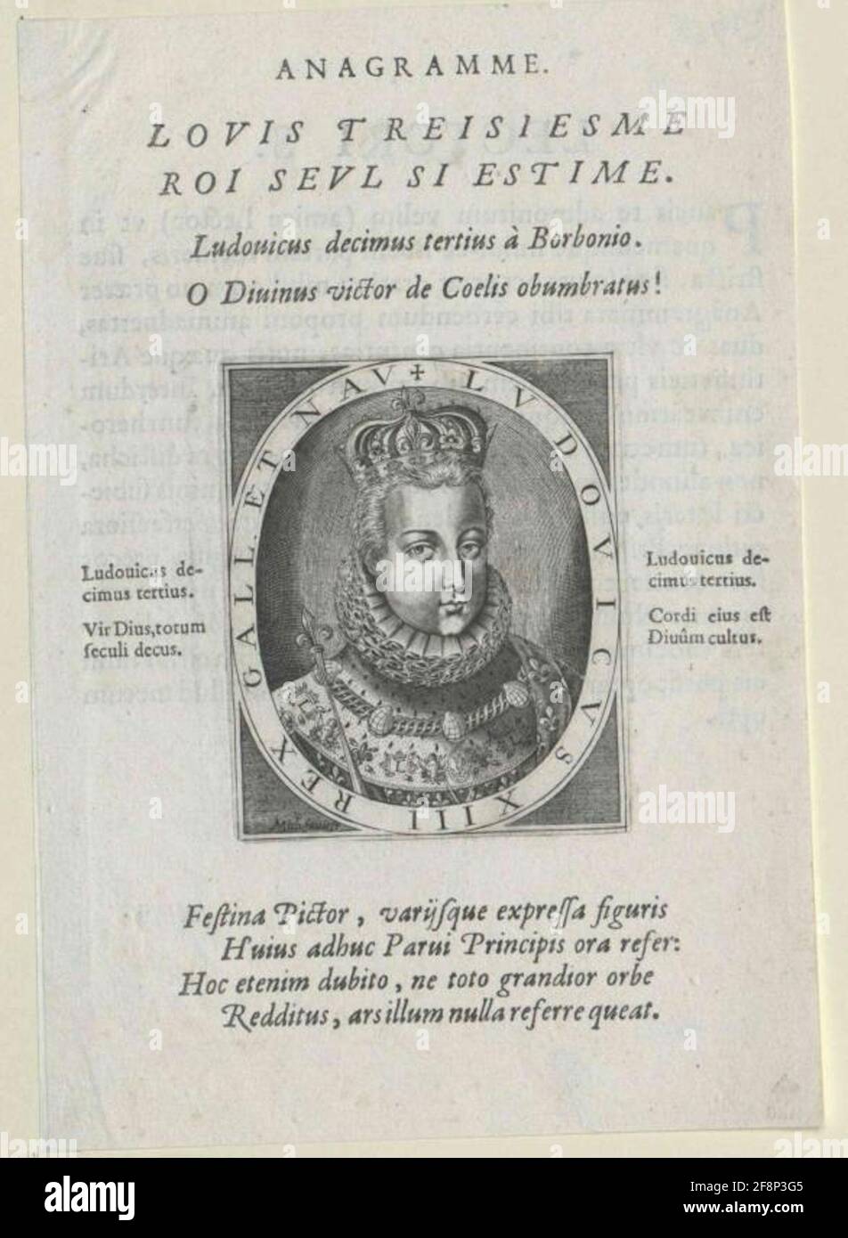 Ludwig XIII., King of France Stock Photo - Alamy