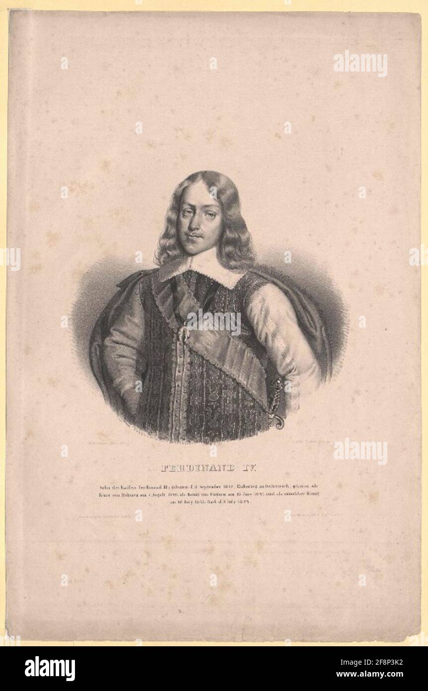 Ferdinand IV., Roman king Stock Photo - Alamy
