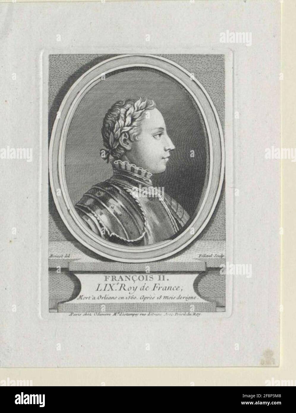 Franz II., King of France Stock Photo - Alamy