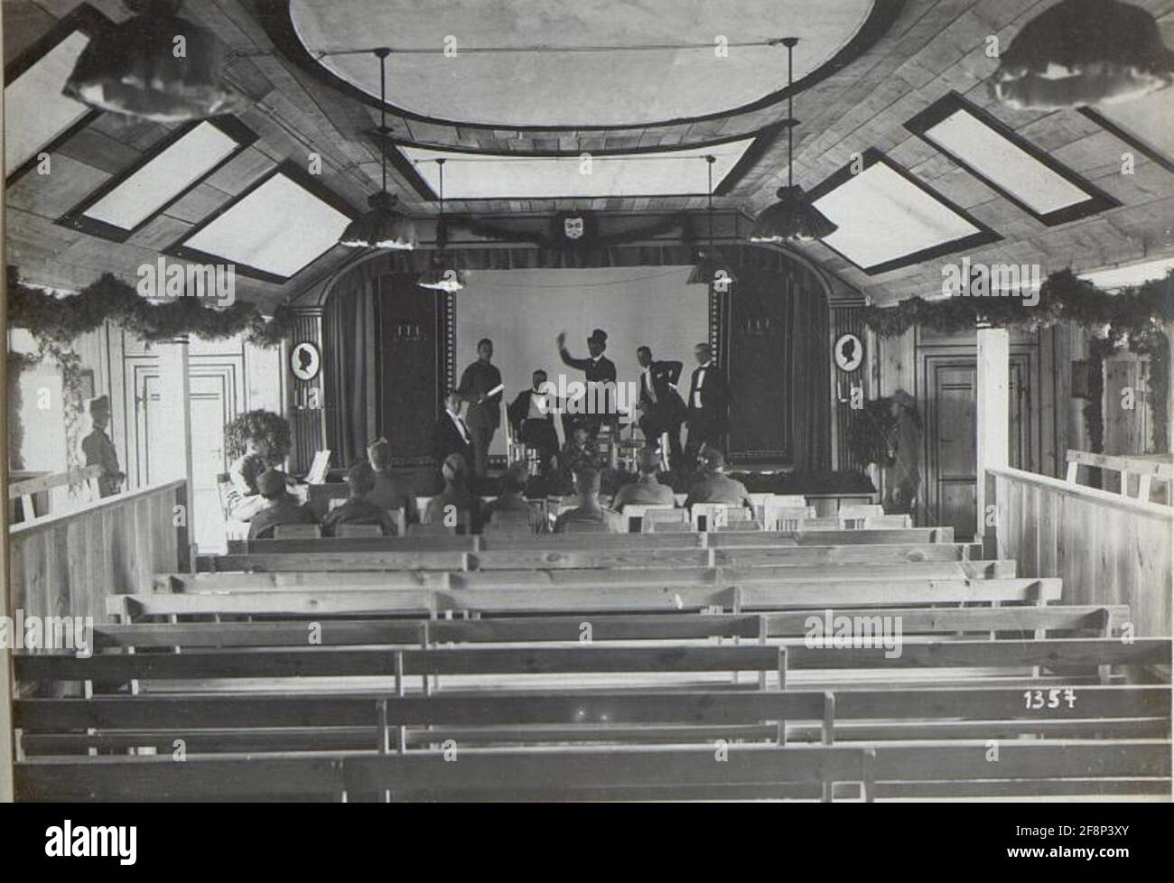 Front theater in the section of the 4th K.U.K. Army Stock Photo - Alamy
