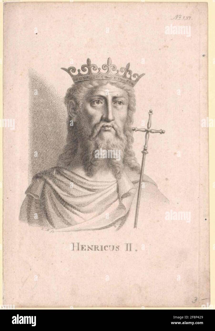 Heinrich II The Holy, Emperor Stock Photo - Alamy