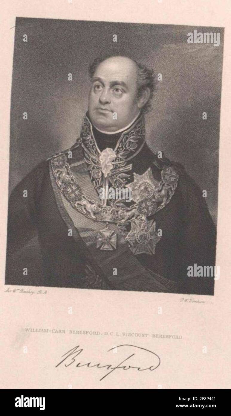 William carr beresford hi-res stock photography and images - Alamy