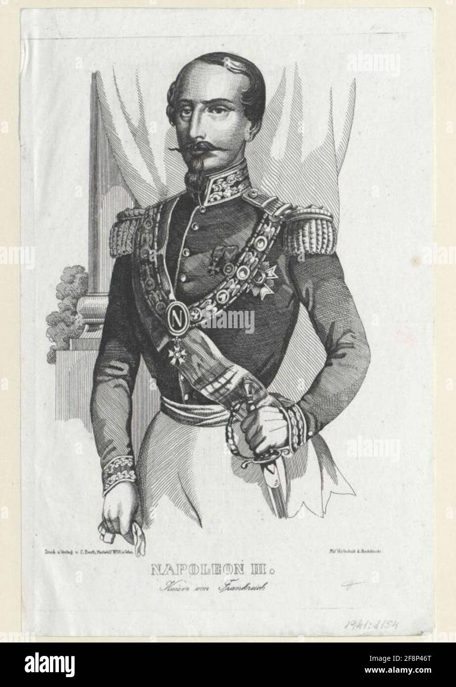 Napoleon III. Emperor of the French Stock Photo - Alamy