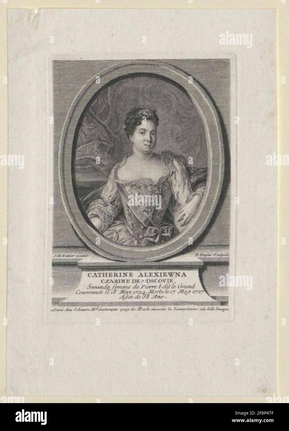 Katharina I, Empress of Russia Stock Photo - Alamy