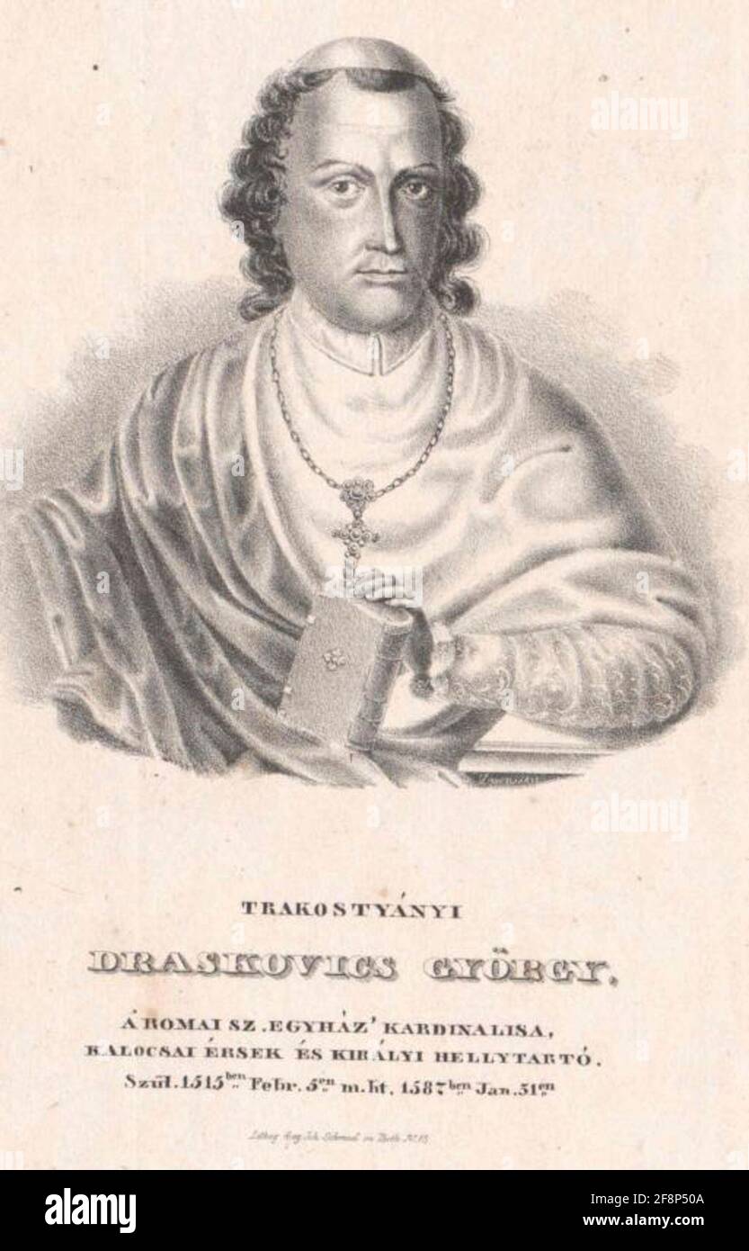 Draskovich of Trakostjan, Georg Stock Photo - Alamy