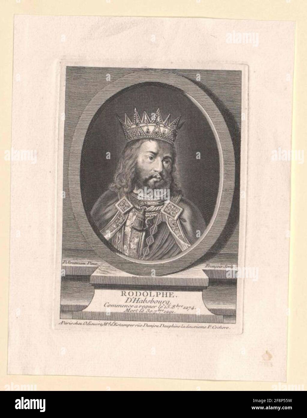 Rudolf I of Habsburg, King Stock Photo - Alamy