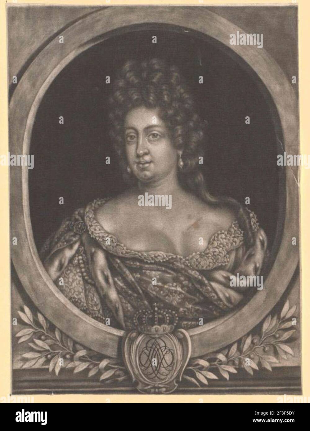 Maria Beatrix d'este, Princess of Modena Stock Photo - Alamy