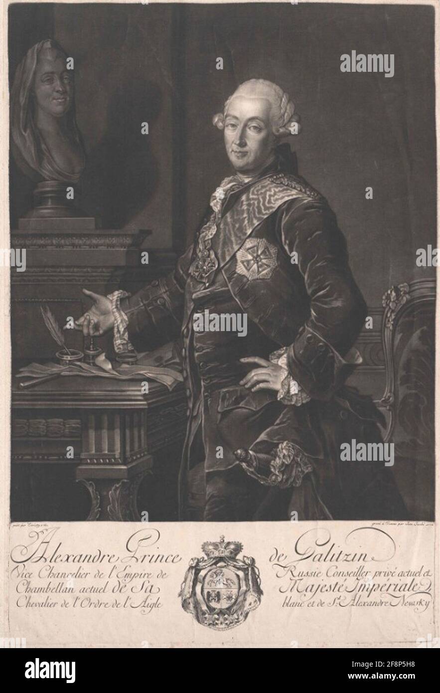 Prince galitzin hi-res stock photography and images - Alamy