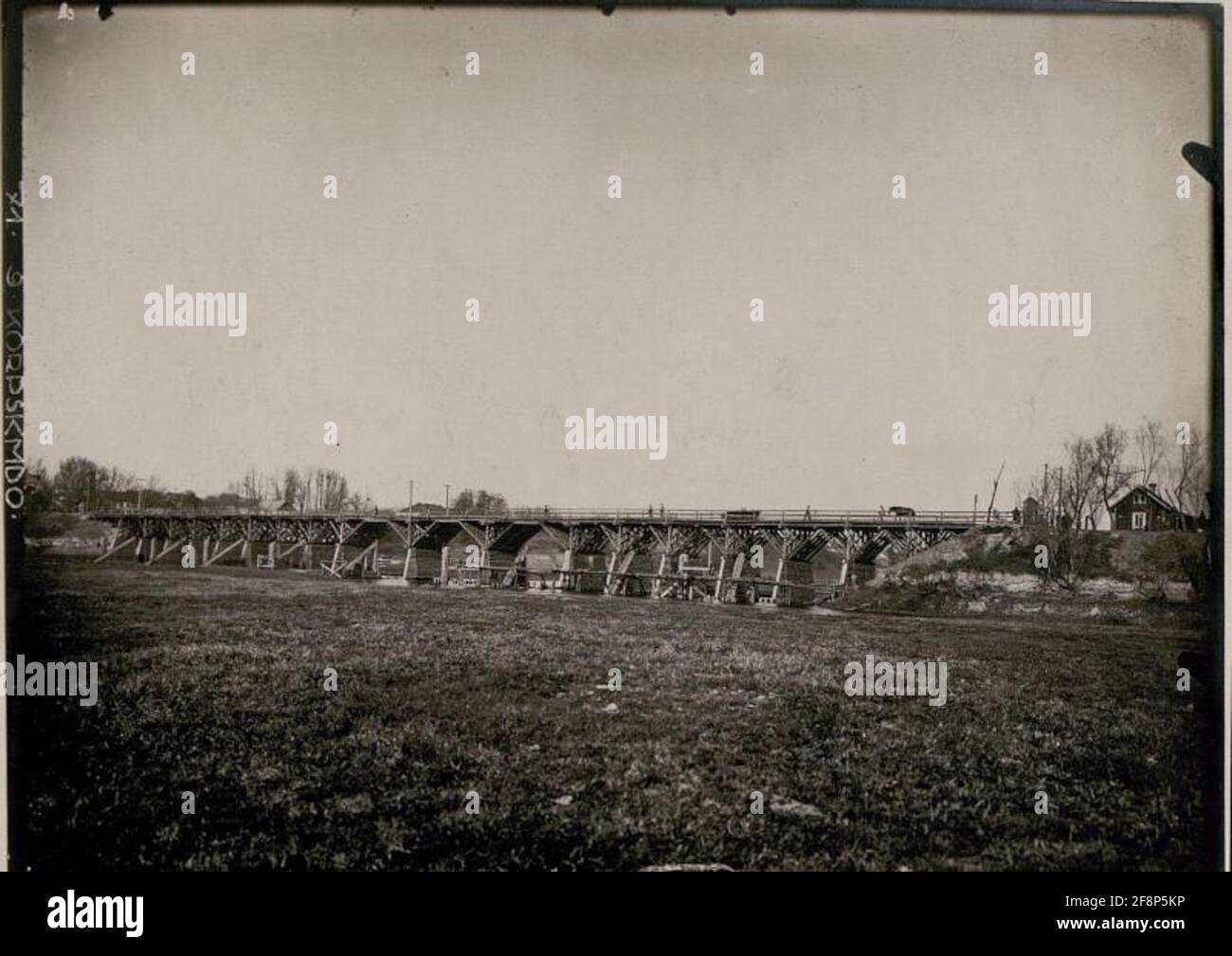 One of Austro-Hungarian pioneers built flood-free bridge over the Styr ...