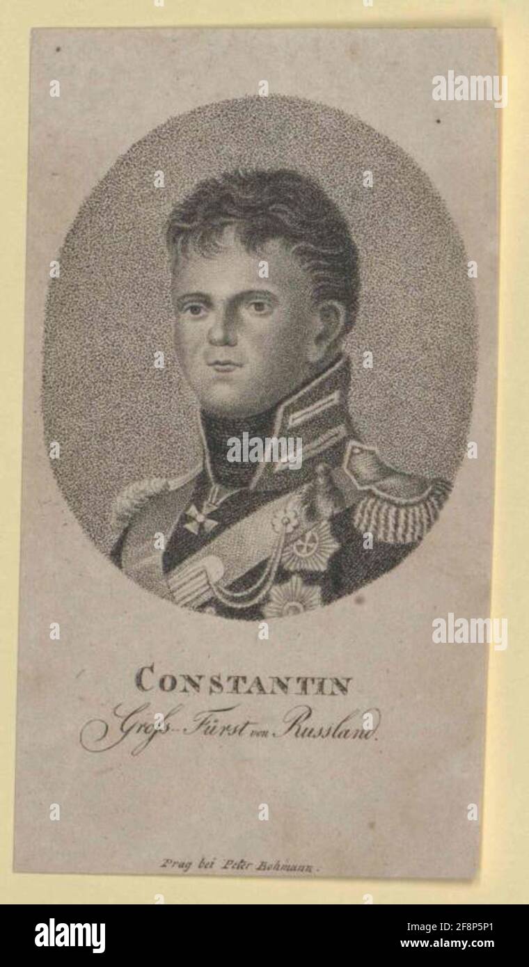 Konstantin, Grand Duke of Russia Stock Photo - Alamy