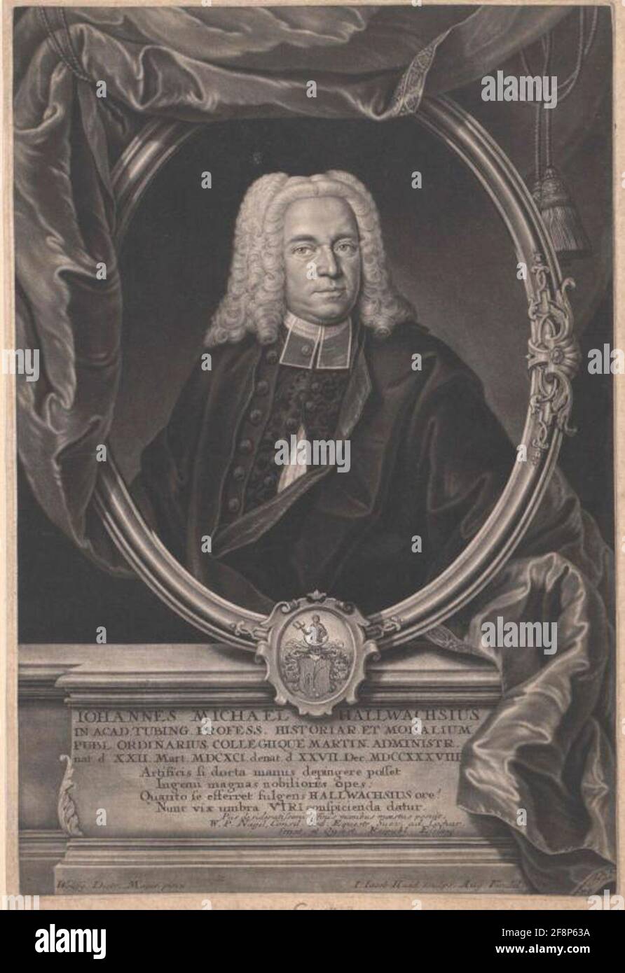 Hallwachs, Johann Michael Stock Photo - Alamy