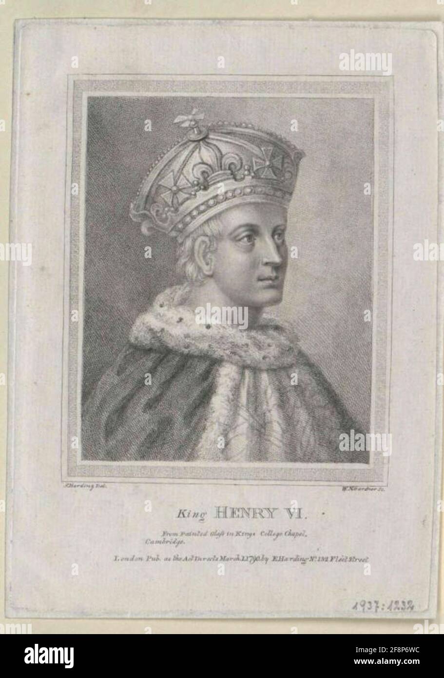 Heinrich VI., King of England Stock Photo - Alamy