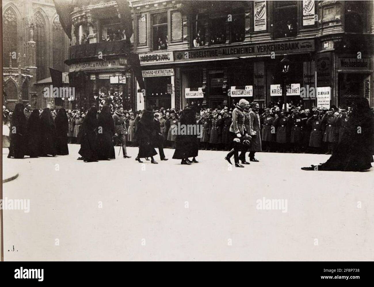 Funeral of Emperor Franz Joseph Stock Photo - Alamy
