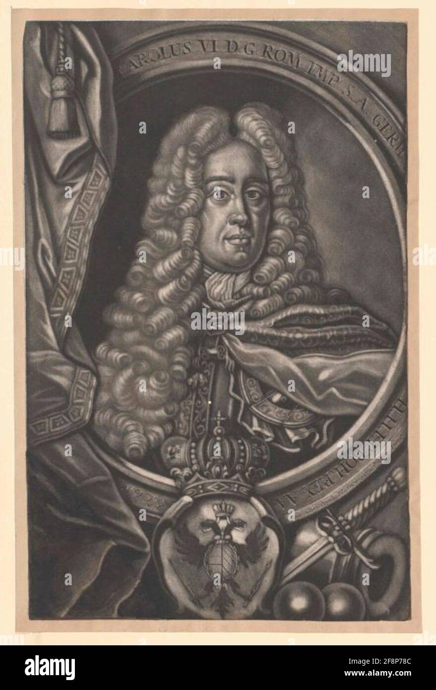 Karl VI., Roman-German Kaiser Stock Photo - Alamy