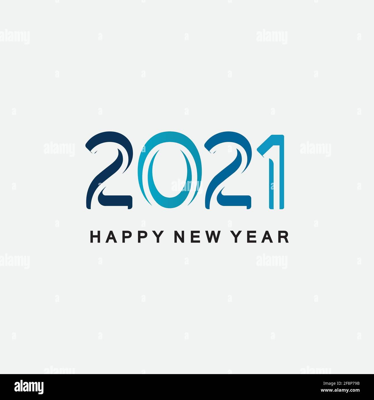 2021 new year icon vector illustration design template.Design for ...