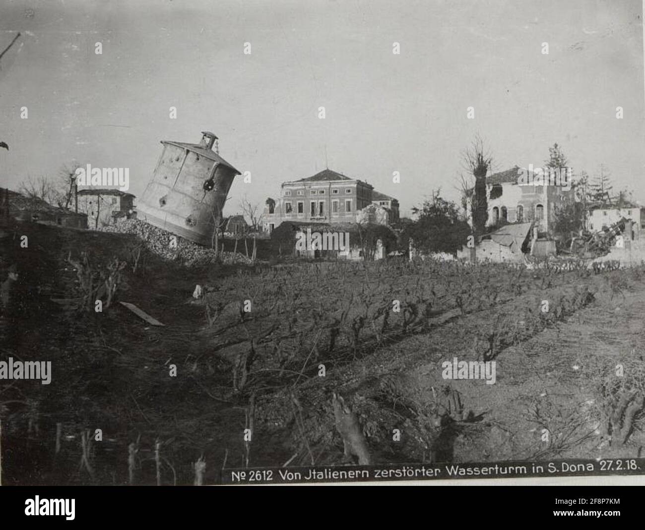 Destroyed water tower hi-res stock photography and images - Alamy