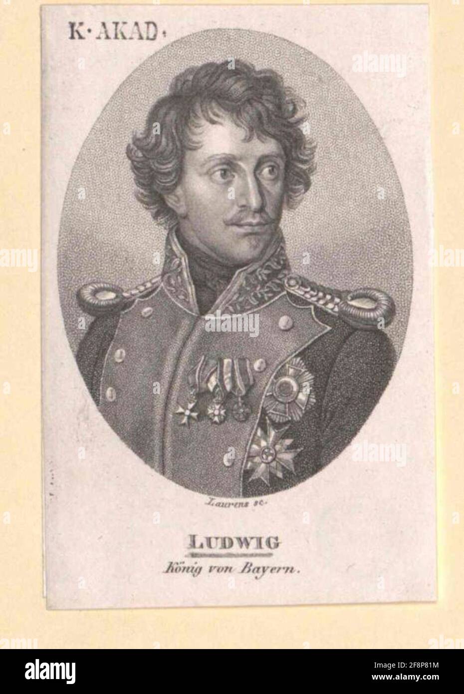 Ludwig I, King of Bavaria Stock Photo - Alamy