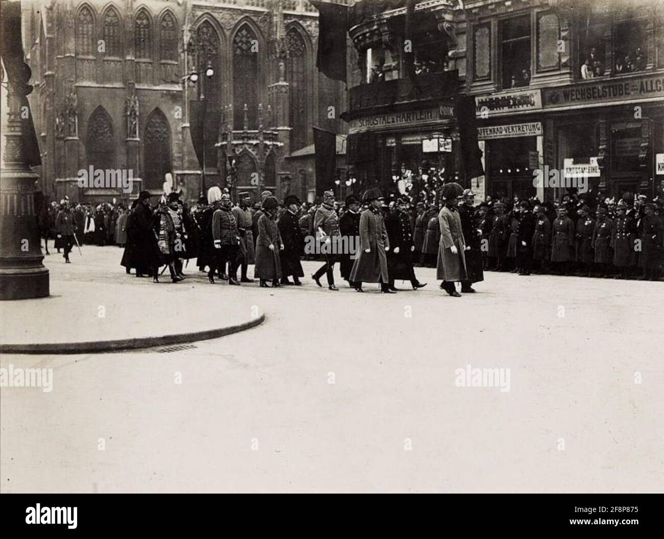 Funeral of Emperor Franz Joseph Stock Photo - Alamy