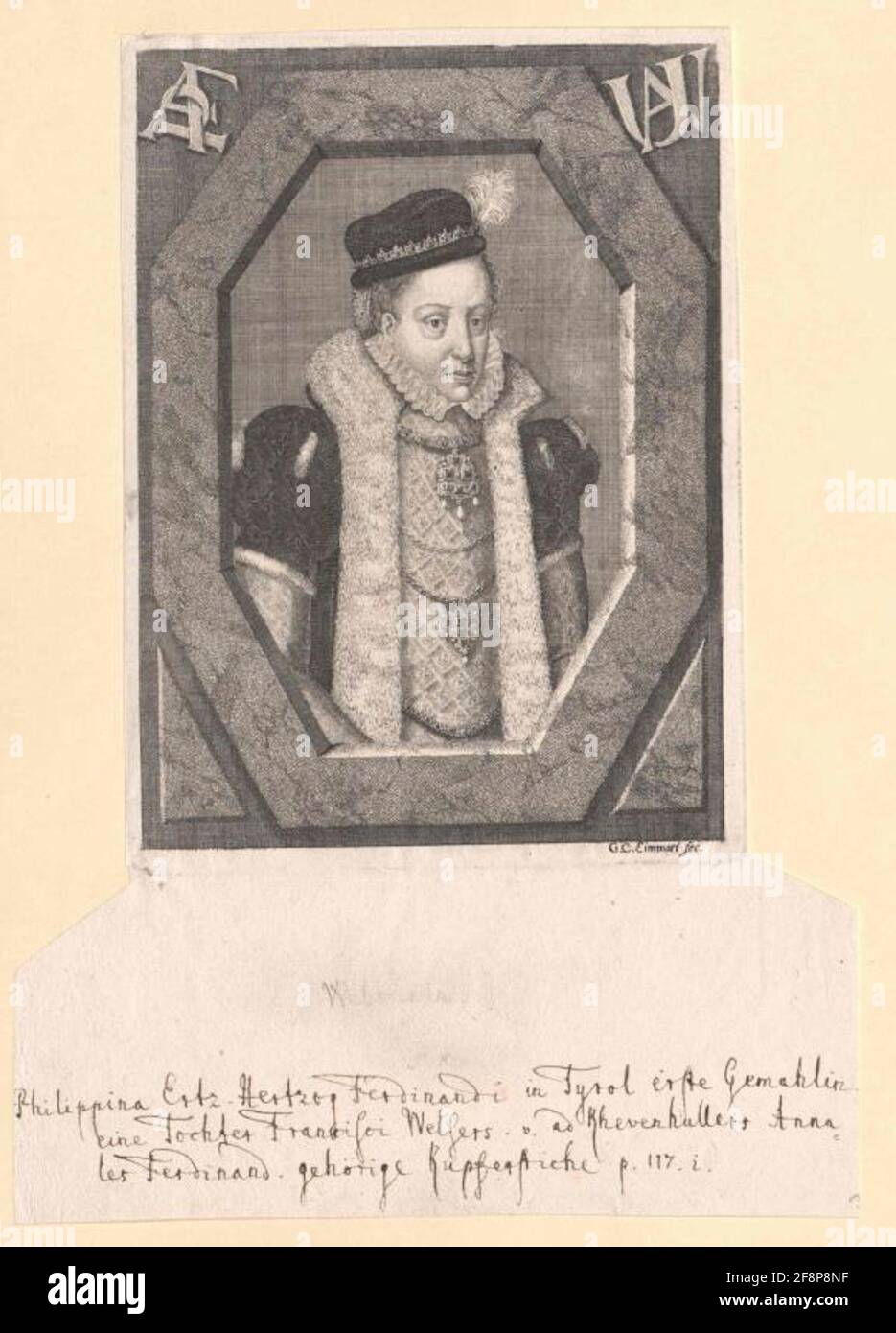 Welser, Philippine Stecher: EiMmart, Georg Christoph (the younger Stock Photo - Alamy