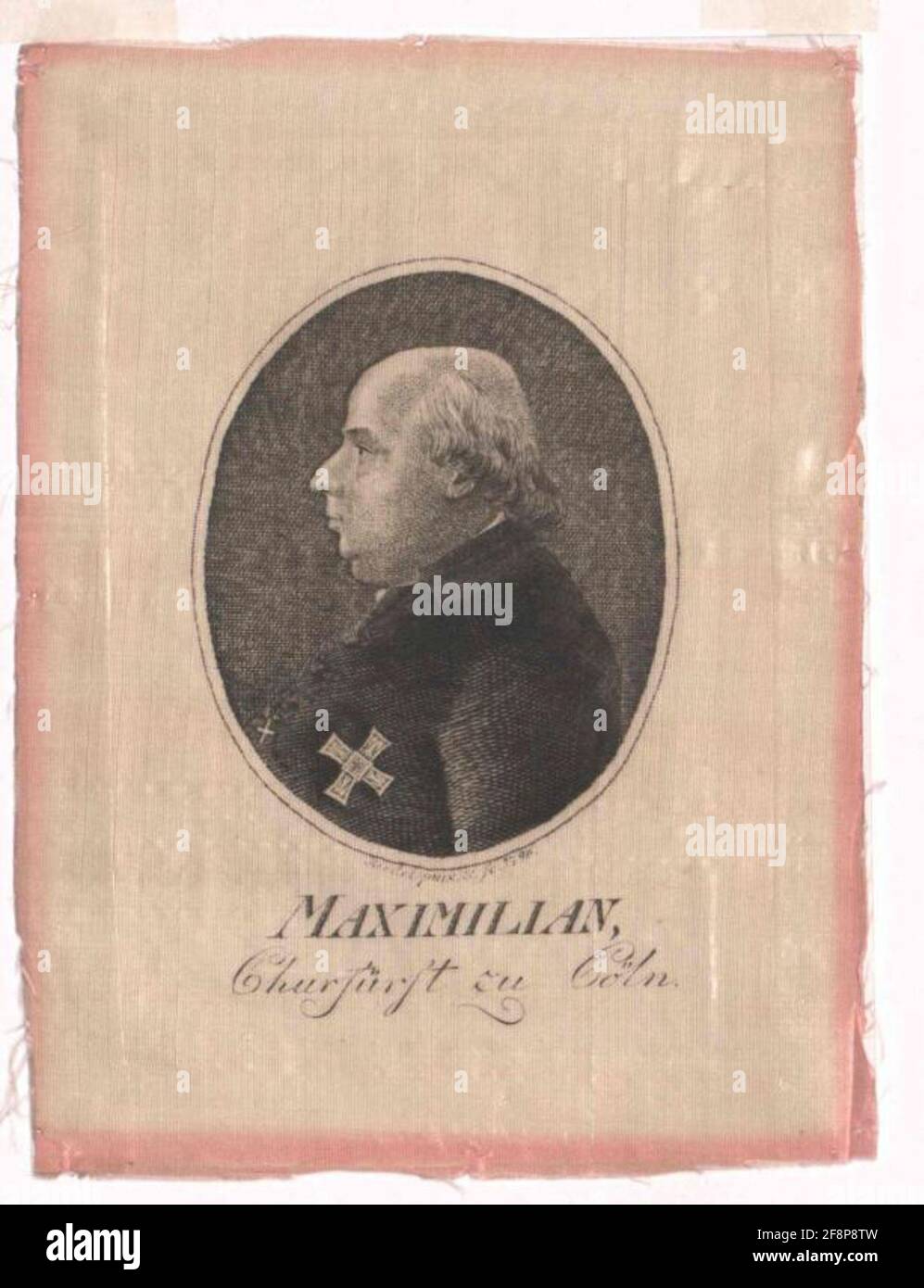 Maximilian Franz, Archduke of Austria Painters: Riedel,? (1796) Eraser ...