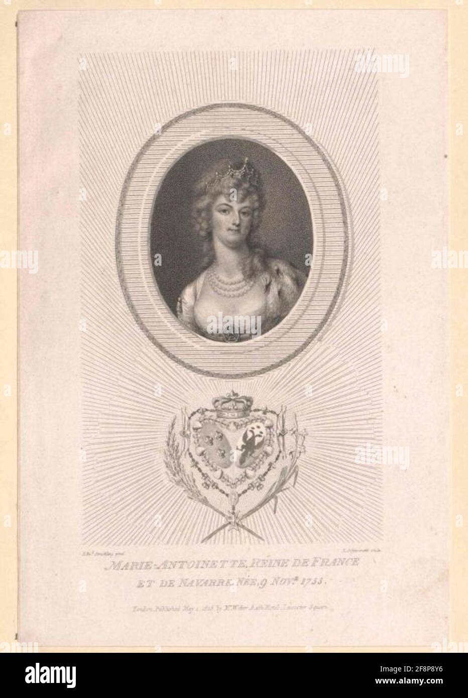 Marie Antoinette, Archduchess of Austria Stock Photo - Alamy