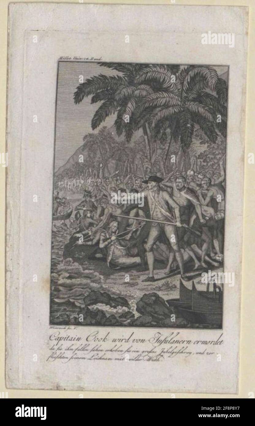 Captain james cook cook islands hi-res stock photography and images - Alamy