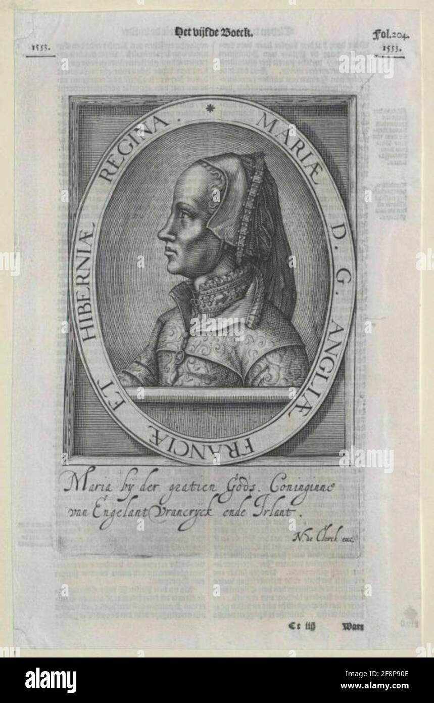 Maria I, Queen of England Stock Photo - Alamy