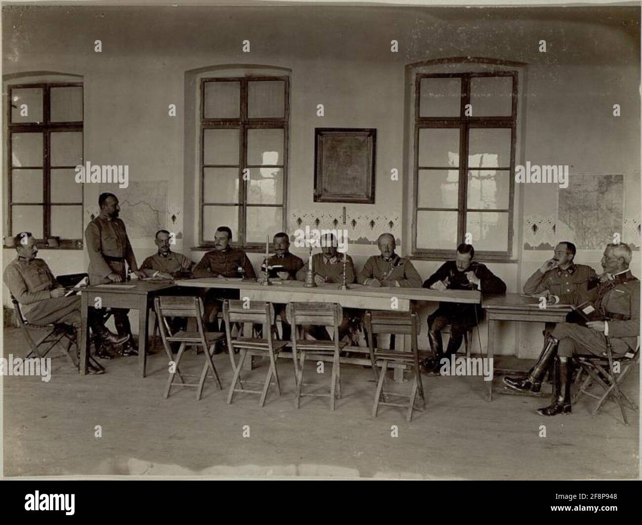 Numerous staff officers hi-res stock photography and images - Alamy