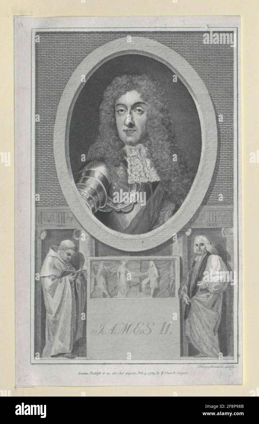 Jacob II. King of England Stock Photo - Alamy