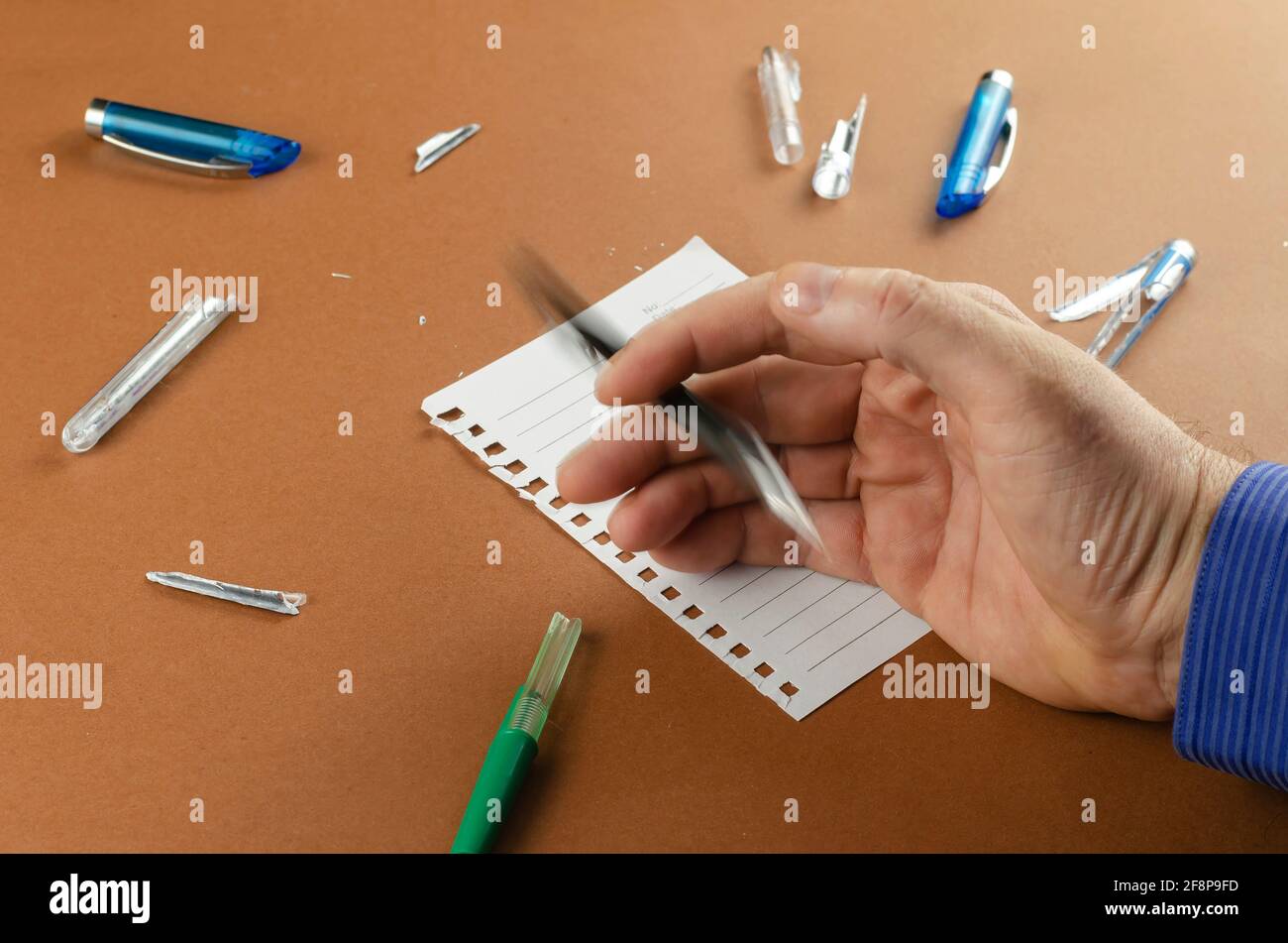 Broken plastic pen hi-res stock photography and images - Alamy