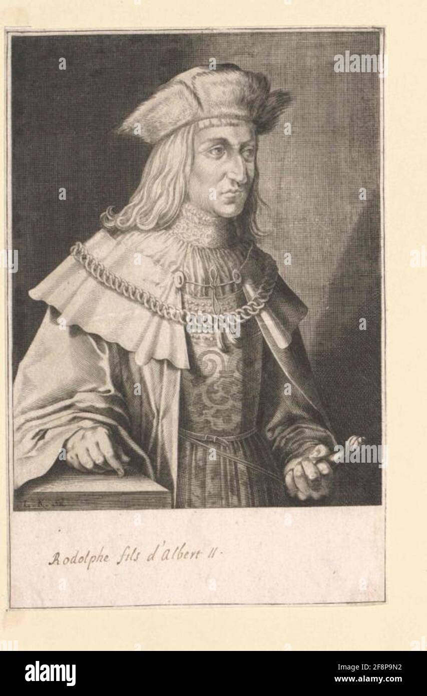 Rudolf IV. The Stifter, Duke of Austria Stecher: Kilian, LucasDation ...
