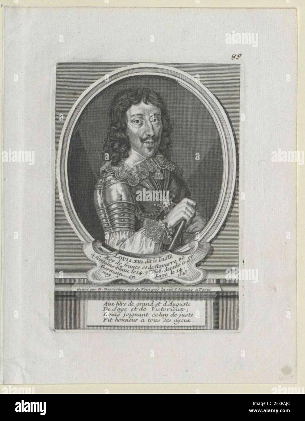 Ludwig XIII., King of France Stock Photo - Alamy