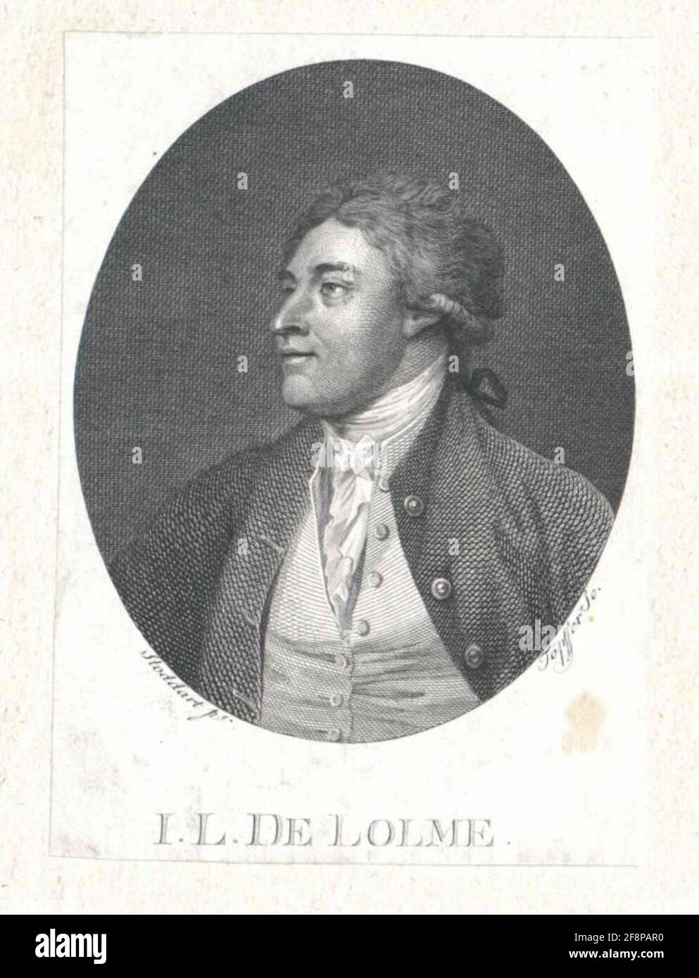 Lolme, Jean Louis de Stock Photo - Alamy