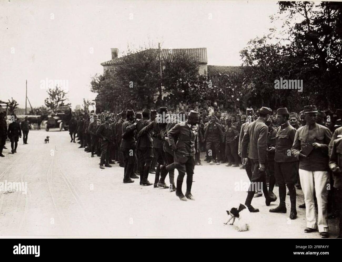 Emperor Charles I in the tenth Isonzo slaughter Stock Photo - Alamy