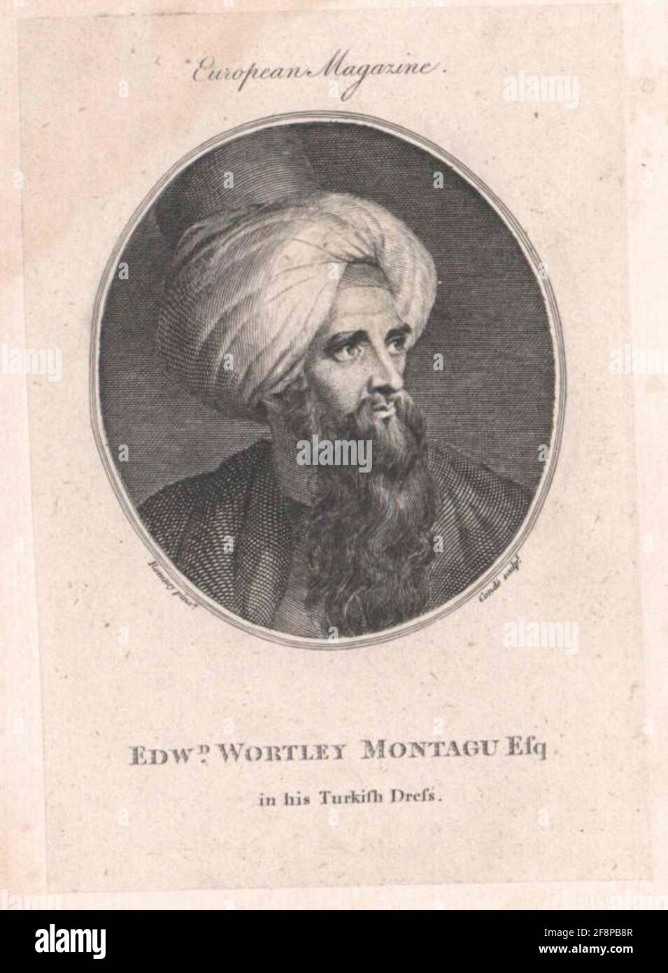 Montagu, Edward Wortley Stock Photo - Alamy