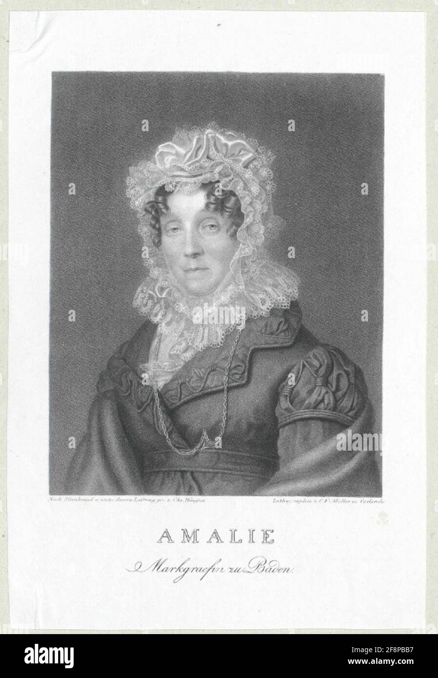 Amalie, Princess of Hesse-Darmstadt Stock Photo - Alamy