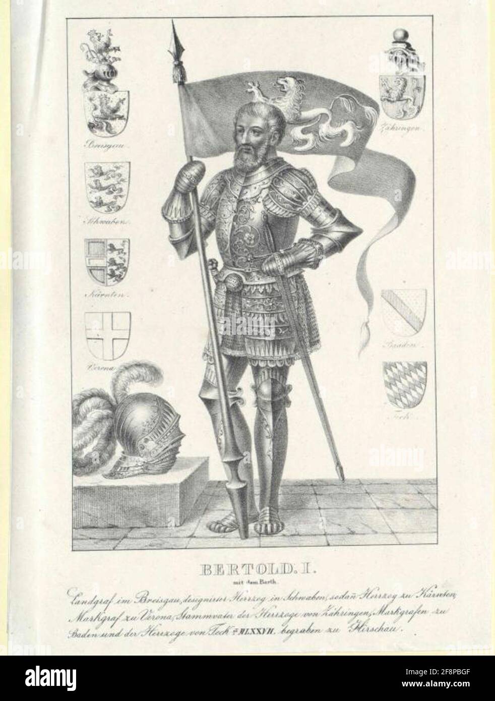 Berthold I., Duke of Carinthia Stock Photo - Alamy