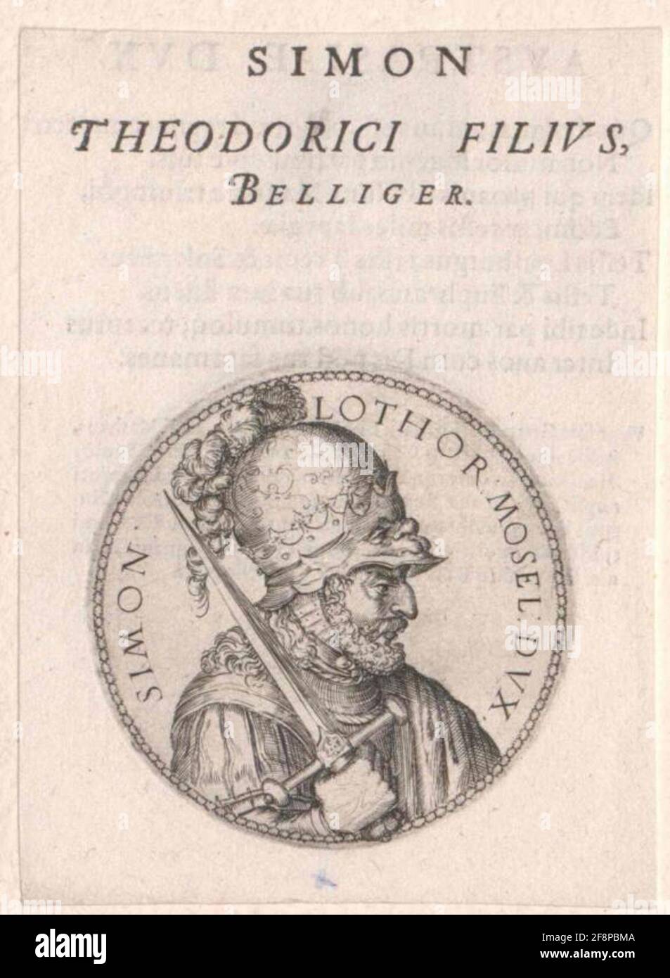 Simon I, Duke of Lorraine Stock Photo - Alamy