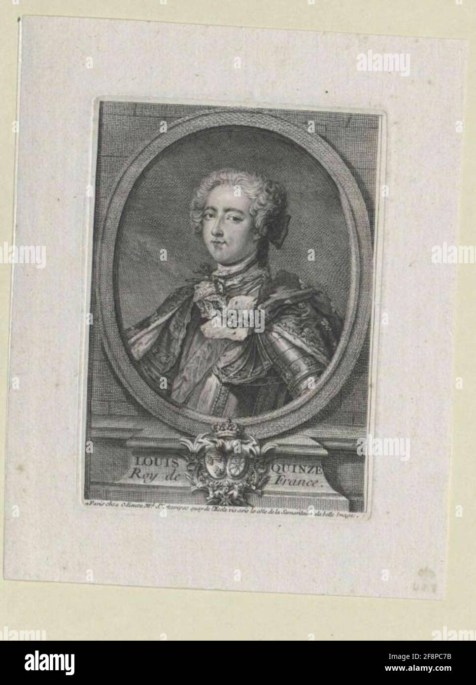 Ludwig XV., King of France Stock Photo - Alamy