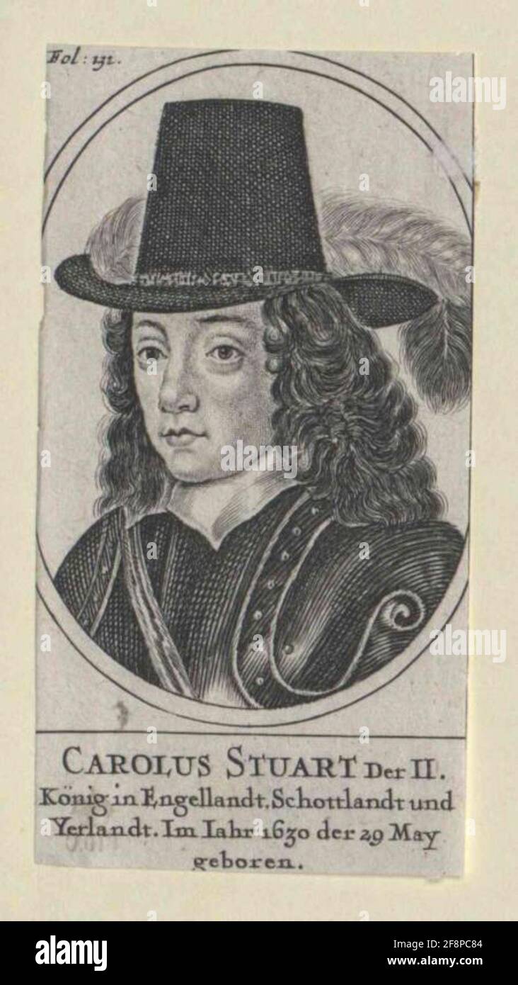 Karl II., King of England Stock Photo - Alamy