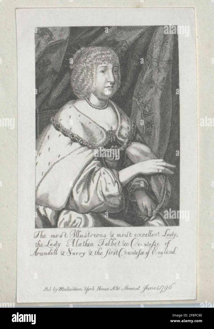 Talbot, Lady Alathea Stock Photo - Alamy